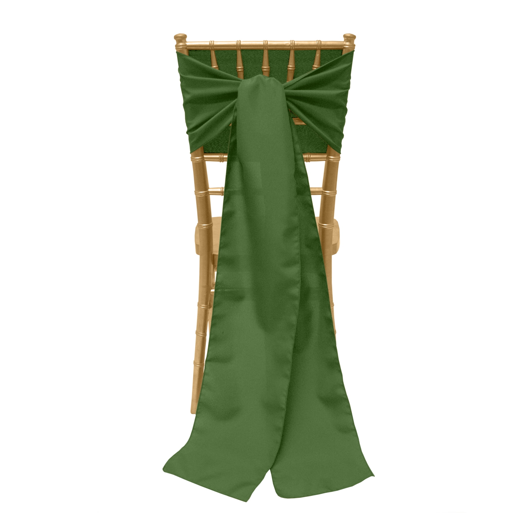 Ultimate Textile 8 x 100-Inch Polyester Chair Tie Sash - Walmart.com