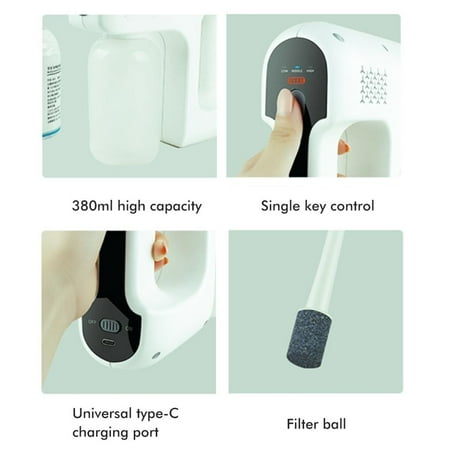 Nano Electric Spray Gun Portable Water Water Steamer Cordless Mini ...