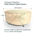 Budge Medium Tan Patio Outdoor Round Table Cover, Chelsea - Walmart.com