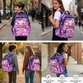4-Piece Street Art Backpack Bundle - 17" Large Capacity Backpack with ...