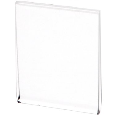 Azar 112740 3.5" W x 2.5" H L-Shaped Acrylic Sign Holder, 10Pack ...