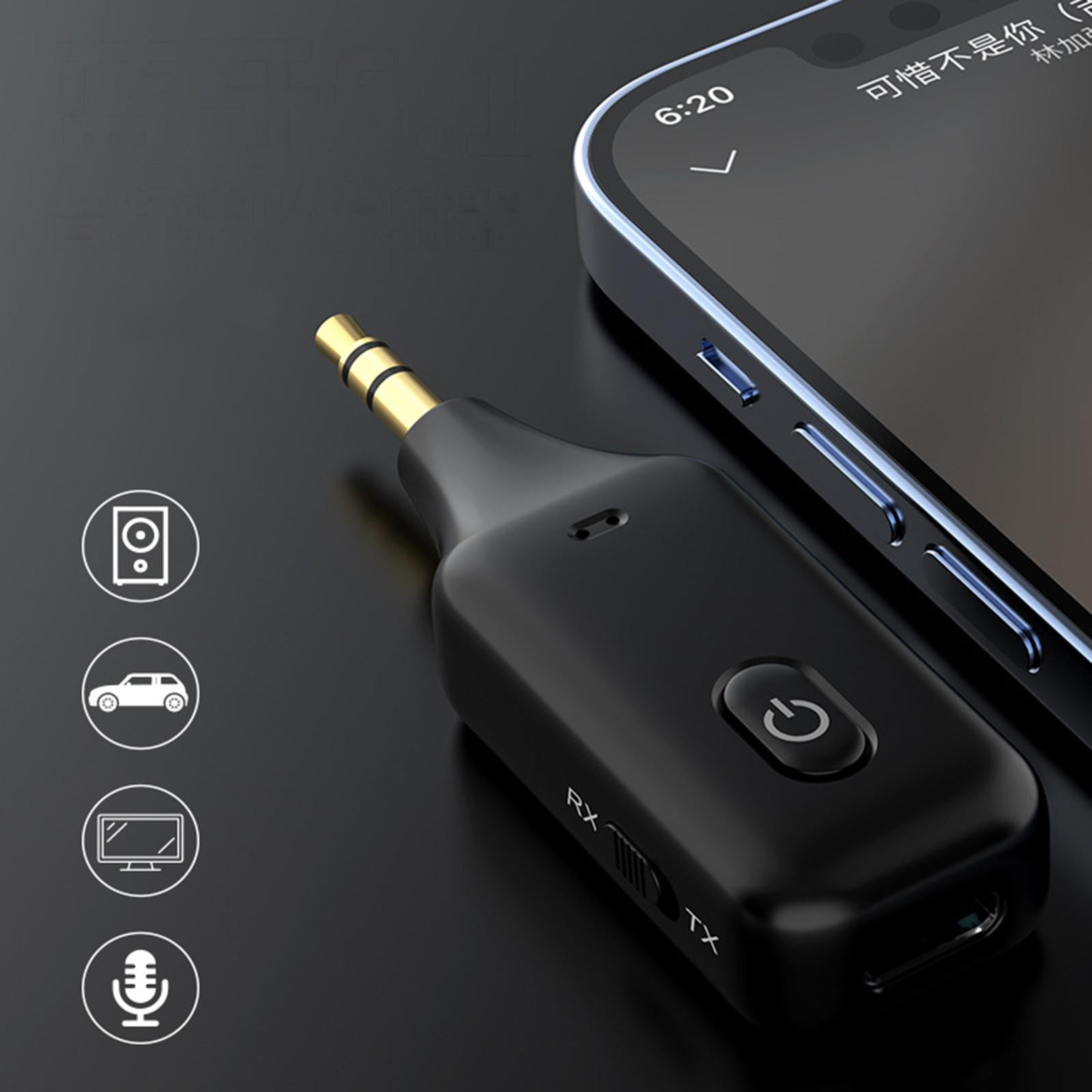 Receptor de audio Bluetooth 5.1 Adaptador Transmisor Reproducir para estéreo Baoblaze Adaptador ...
