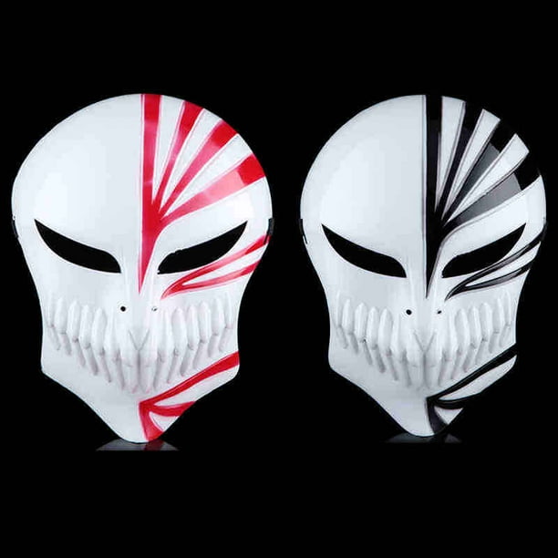 Anime máscara de dibujos animados mascarada cosplay Kurosaki Ichigo ...