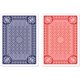 Blue and Red Premium Playing Cards, Two Standard Decks - Walmart.com