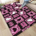 Cute Cartoon Hello Kitty Entrance Door Cushion Bathroom Anime Living