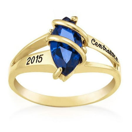 Keystone - Keystone Girls' Glamour Fashion Class Ring - Walmart.com