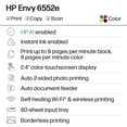 HP Envy 6552e Wireless All-in-One Color Photo Inkjet Printer, Scanner ...