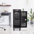 16-Compartment Removable Locking Charging Cart for Laptops ...
