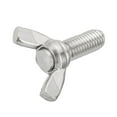 10pack M8-1.25x20mm Wing Butterfly Screws Bolts, 304 Stainless Steel ...