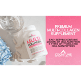 Cognitune Multi Collagen Supplement 2000mg with Biotin Hyaluronic Acid ...