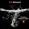 NICRON 1200 Lumens EDC Flashlight with Magnet, Rechargeable Pocket ...