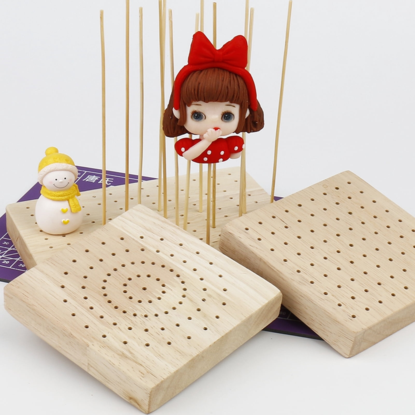 Hariumiu Clay Flapper Holes Easily Mix High Stability Square Round ...