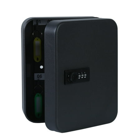 ICED Combination Key Box, 20 Key Hooks, Car Key Box Storage Household ...