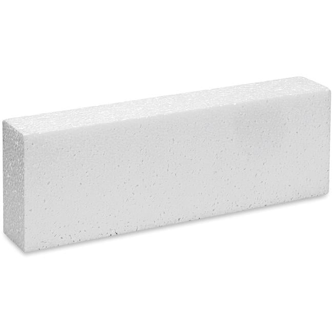 Smooth Styrofoam Block 2"x4"x12" - Walmart.com