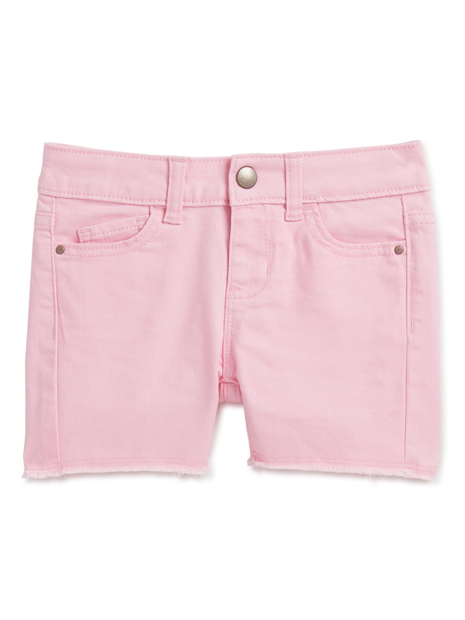 Wonder Nation Girls Midi Length Denim Jean Shorts, Sizes 5-18 & Plus ...