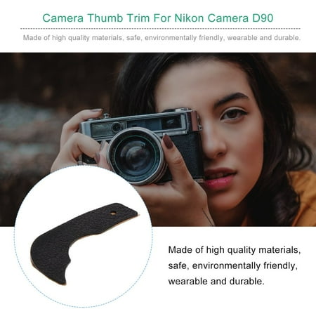Total New Back Thumb Grip Rubber Cover Part for Nikon D90 DSLR+Tape ...