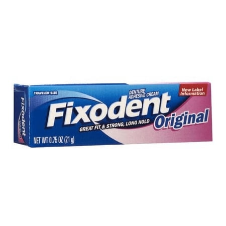 UPC 818162813266 - Fixodent Denture Adhesive Cream Original Strong And ...