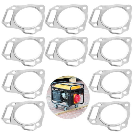 Spptty Generator Gasket,10PCS Stainless Steel Cylinder Head Gasket for ...