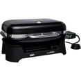 Open Box Weber Lumin Compact Indoor Outdoor Electric Grill, Black ...
