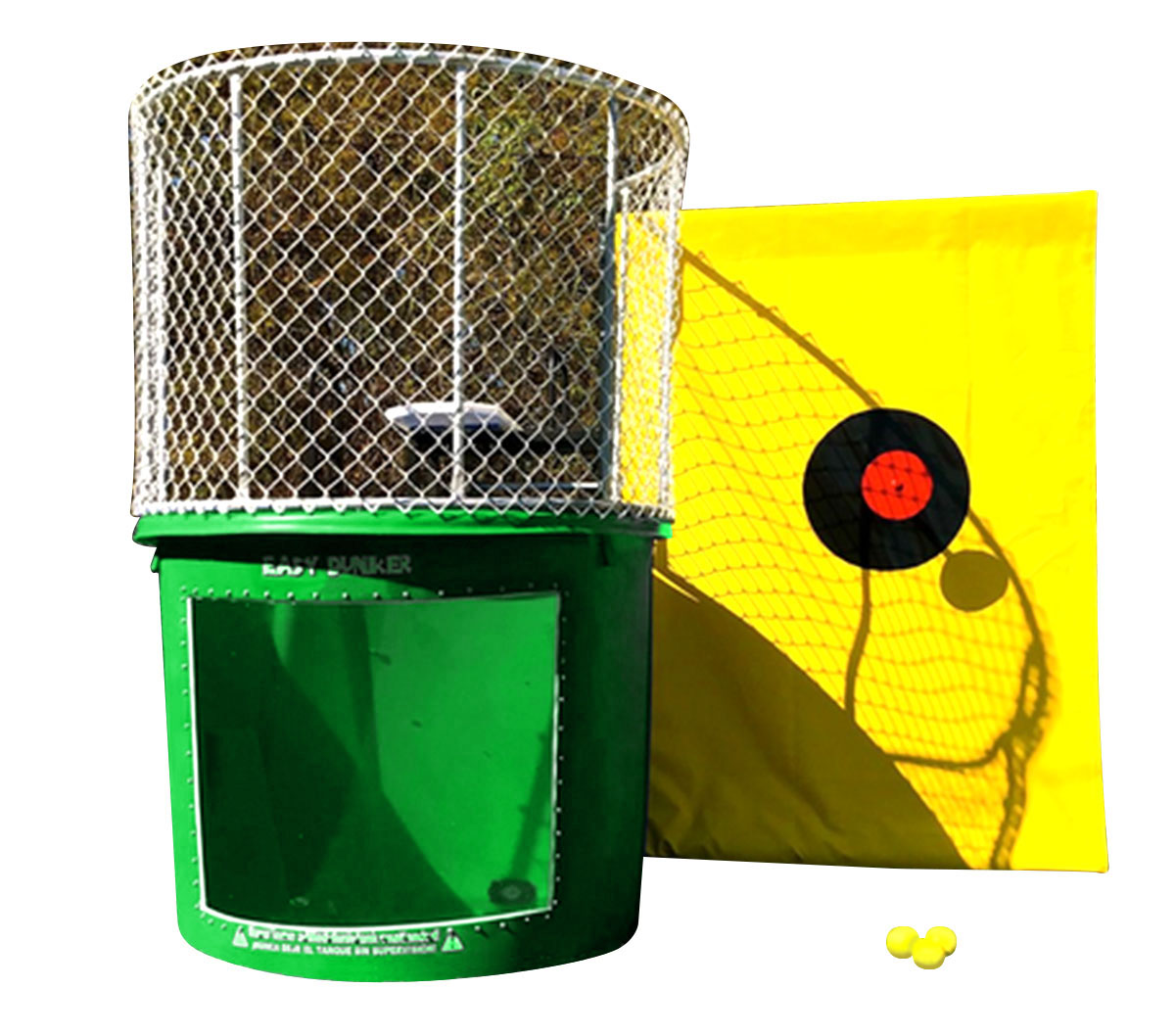 EZ Dunker Portable Commercial Dunk Tank Booth, Wingless Green - Walmart.com