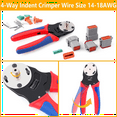 338Pcs Dt Deutsch Connector Kit - 2 3 4 6 8 12 Pin Connectors, Crimping ...