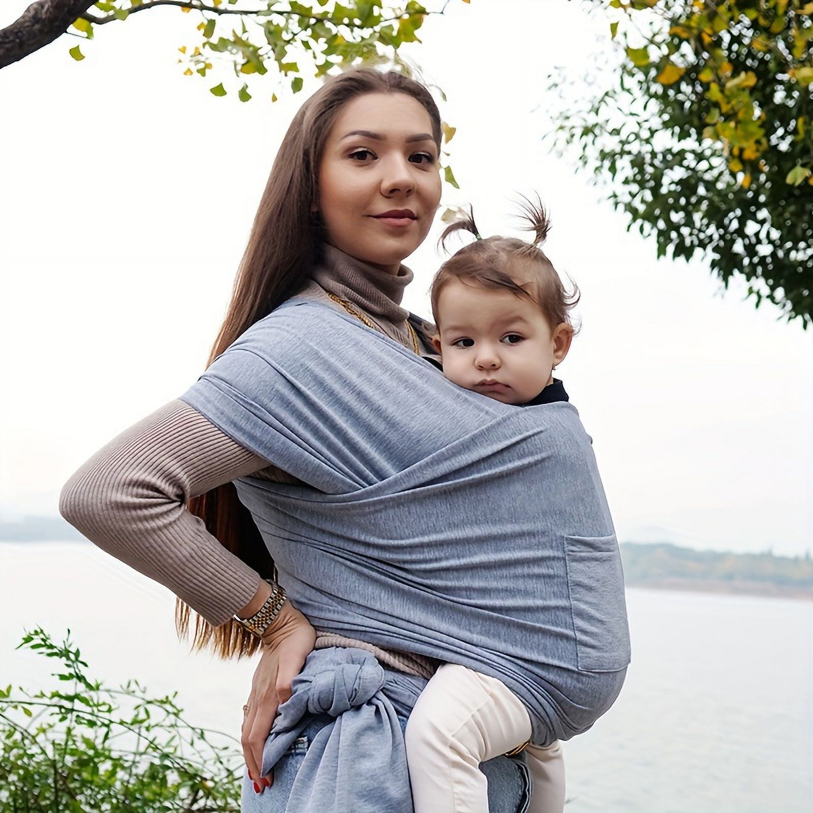 Click here for Grm Baby Carrier Wrap With Pocket  Baby Soft Sling... prices