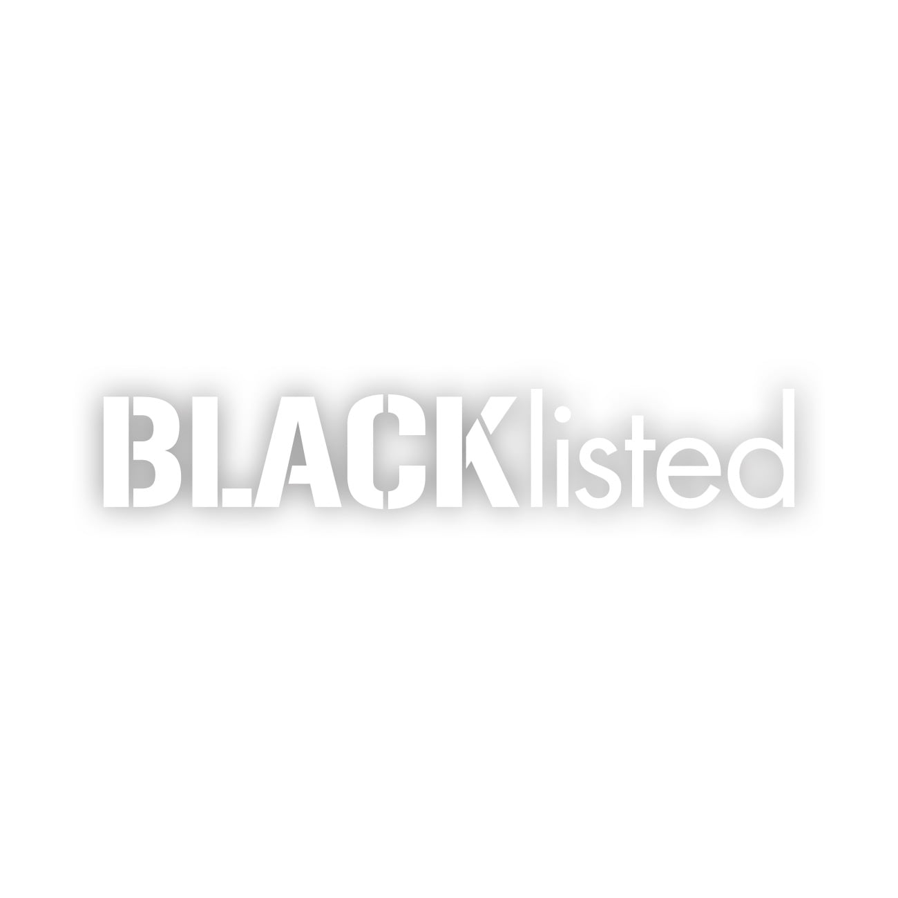 Blacklisted Sticker Decal Die Cut - Self Adhesive Vinyl - Weatherproof - Made in USA - Many ...