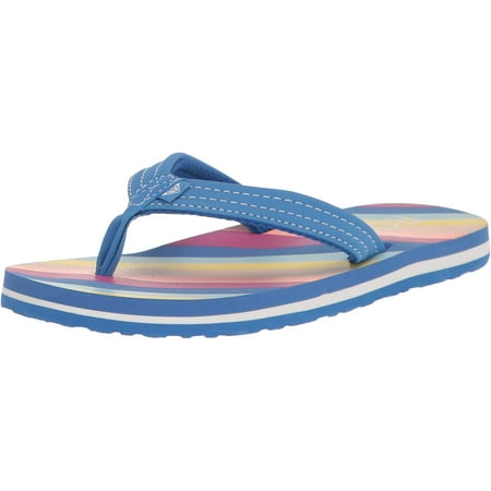 Roxy Girls Vista Flip Flop Sandal, Blue Depths, 11 Big Kid | Walmart Canada