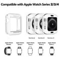 [2-Pack] Compatible with Apple Watch Case 38mm, Soft Silicone ...