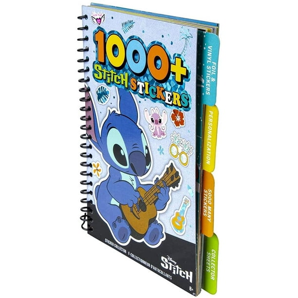 CPDD Disney Stitch Sticker Book - Includes 1000+ Stickers and 10 ...