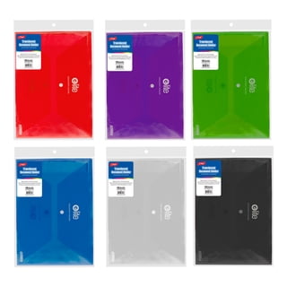 Document Folder Plastic Clear A4 Folders Pockets File Practical ...