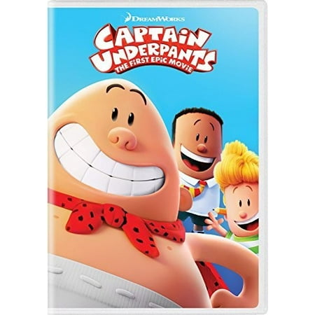 Captain Underpants: The First Epic Movie (DVD) - Walmart.com