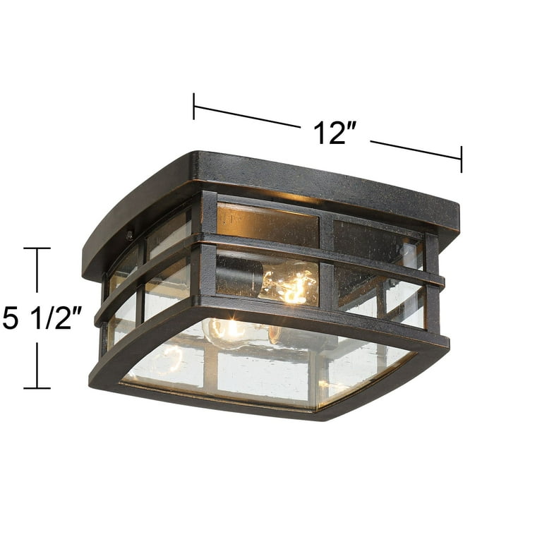 Mission Style Flush Mount Outdoor Lighting Outdoor Flush Mount