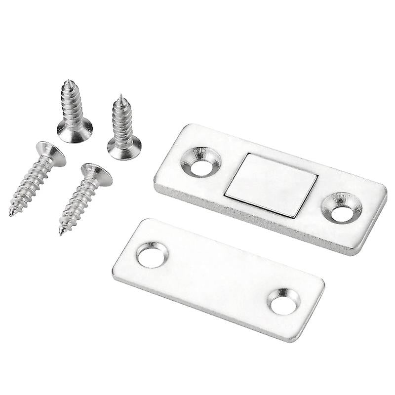 Imán para puerta de gabinete, juego muy fino de 12 piezas con tornillos ...
