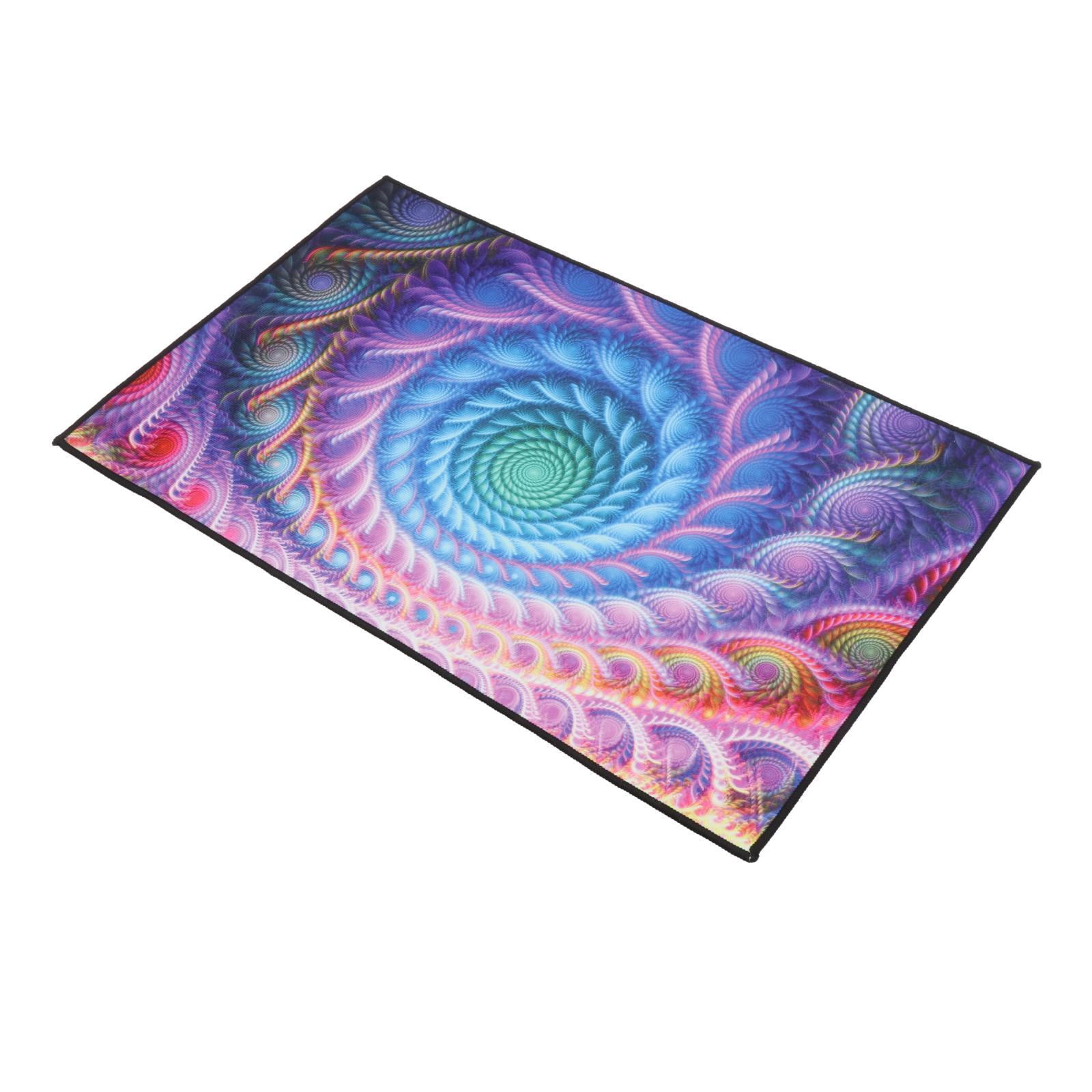 3D Carpet Bottomless Hole Optical Illusion Area Rug, Checkered Optical ...
