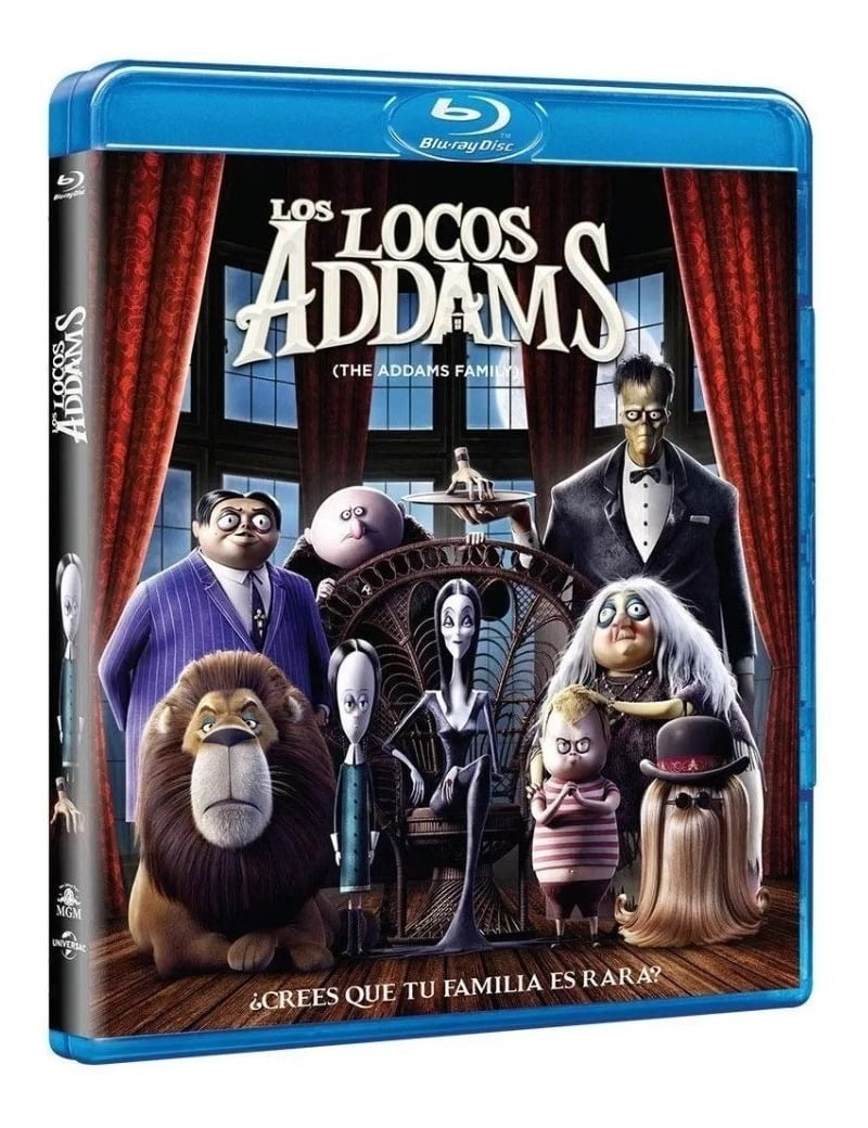 Los Locos Addams 2019 Pelicula Animada Blu ray Universal Los Locos ...