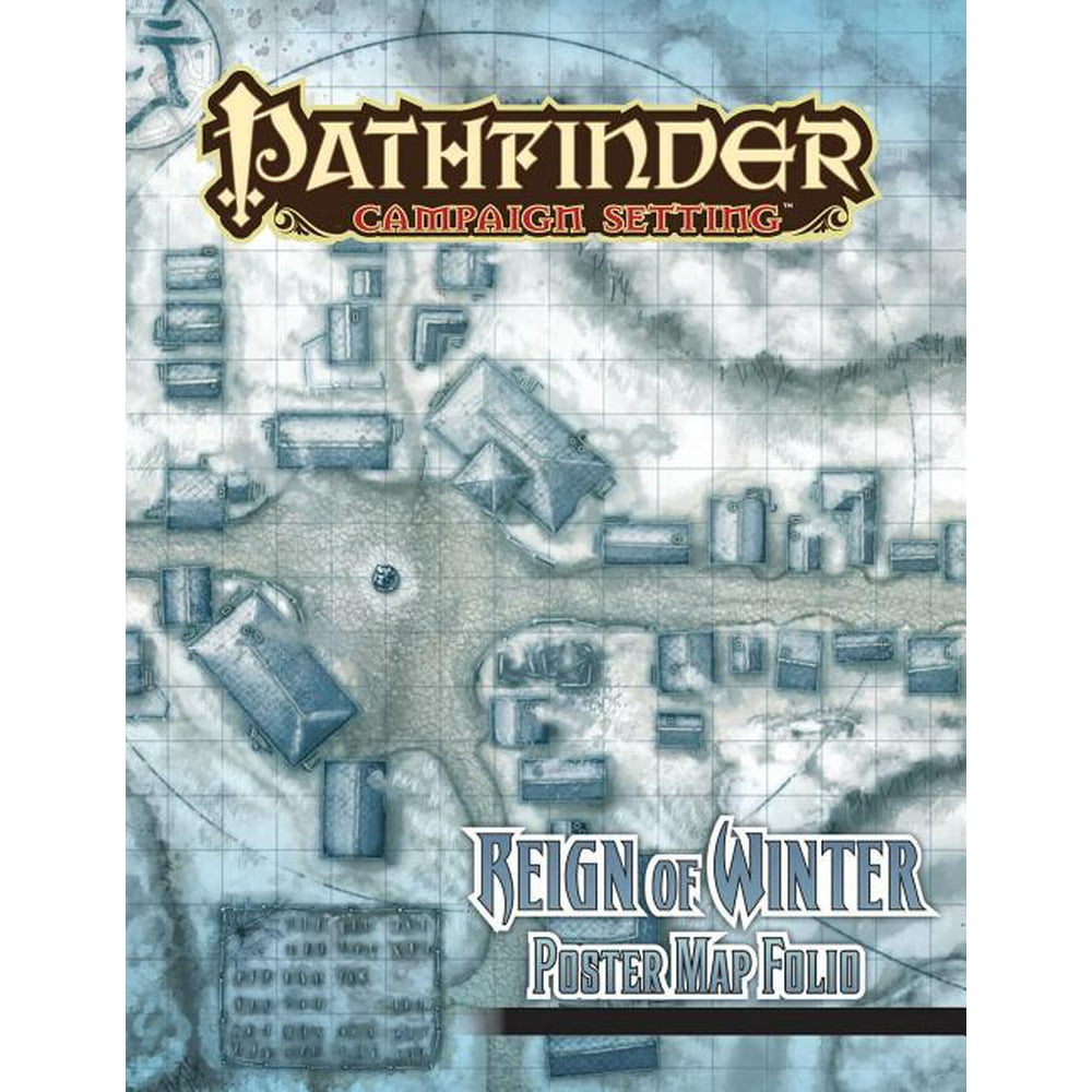 Pathfinder Campaign Setting: Reign of Winter Poster Map Folio ...