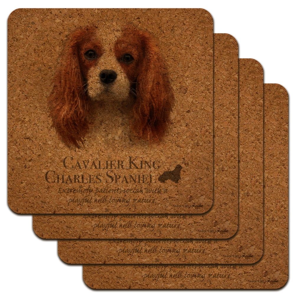 Cavalier King Charles Spaniel Dog Breed Low Profile Novelty Cork ...