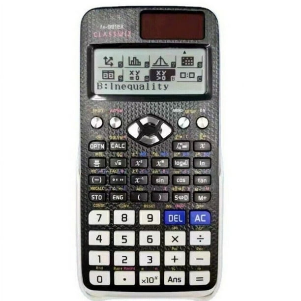 Calculadora científica ClassWiz Casio FX-991EX con pantalla natural | Bodega Aurrera en línea