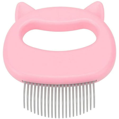 ZECATL Cat Comb Massager Pet Hair Removal Massaging Shell Comb Massage ...