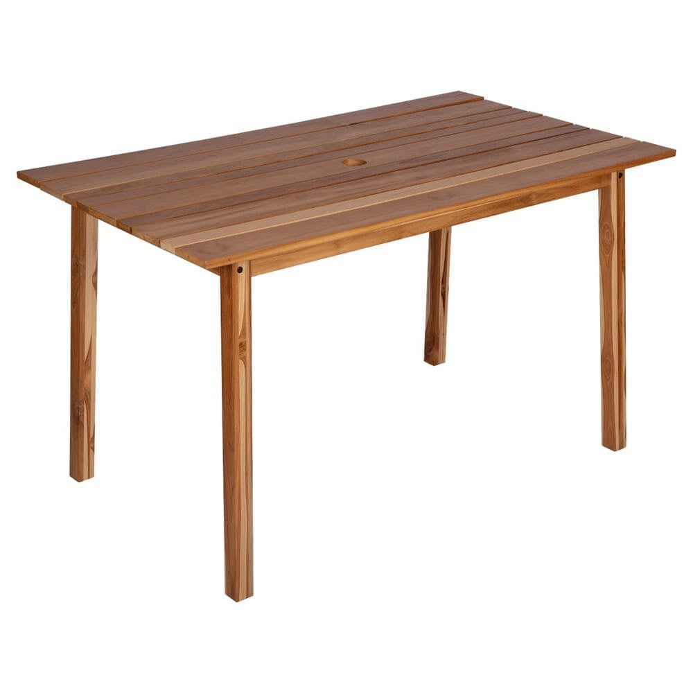 Mesa Rectangular de madera Tramontina Verona de madera Teca | Bodega ...