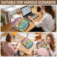 Rainbow Colored Waves Sea Turtle Accordion File Organizer Expanding ...