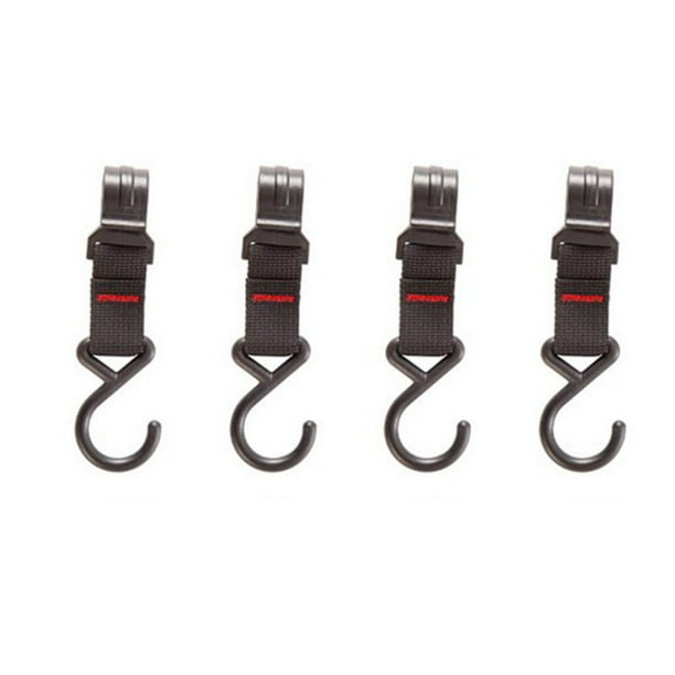 4 Pieces Clothes Hanging Hooks Moveable S-Shaped Multifunction Outdoor ...