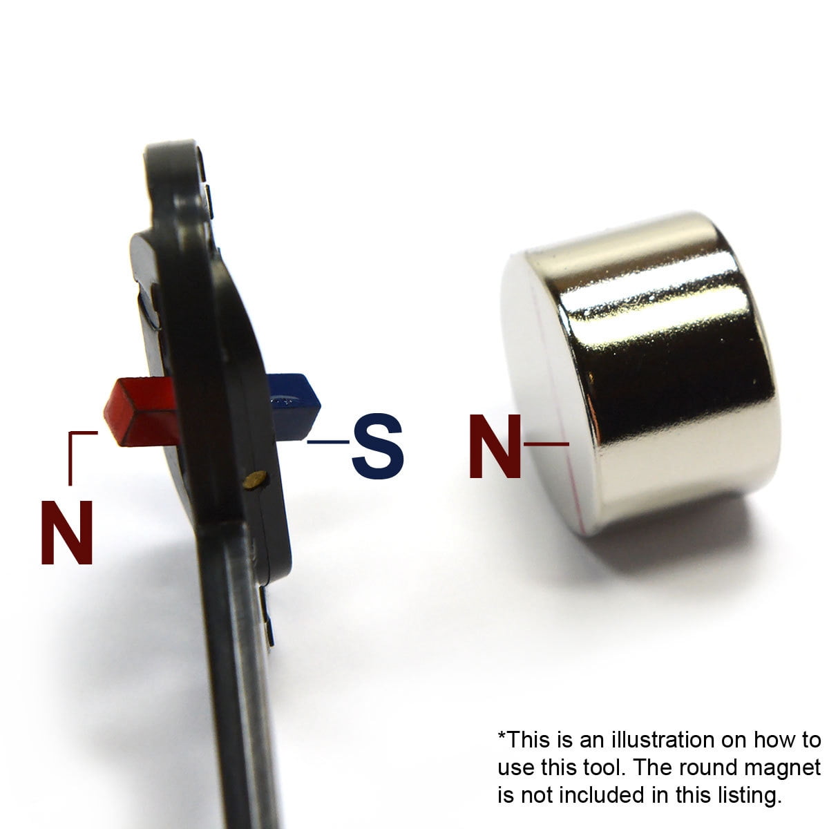 Portable Magnetic Pole Detector - North Pole and South Pole Identifier ...