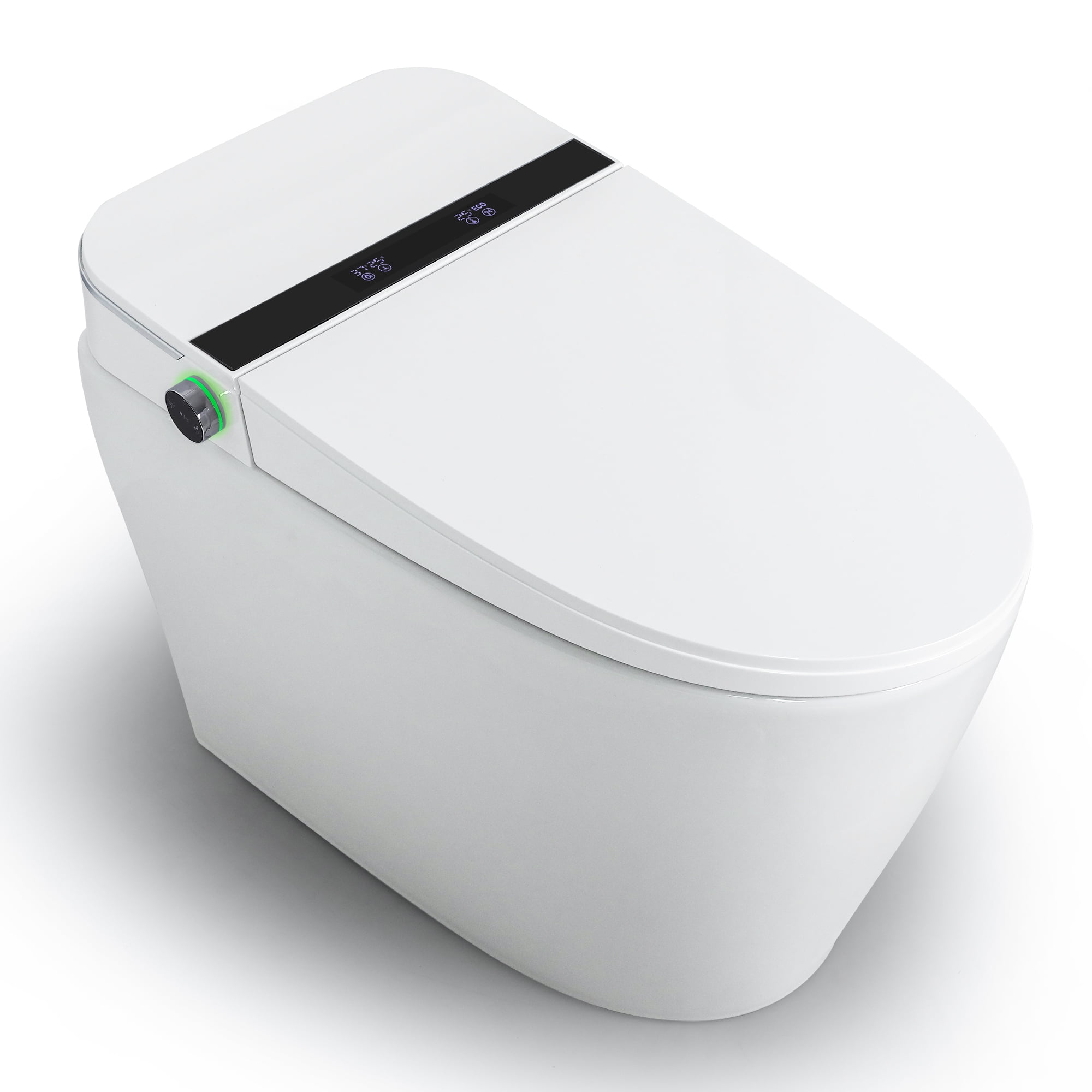 Ukeep 2023 Smart Bidet Toilet, One Piece Toilet with Auto Open/Close ...