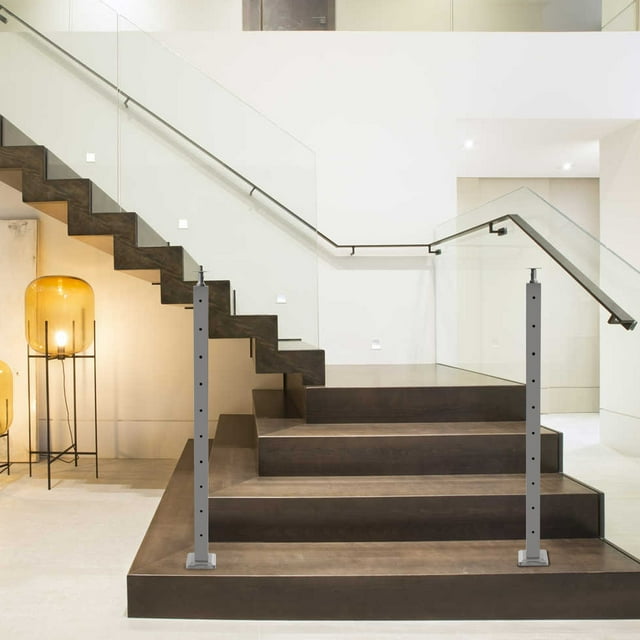 TOOL1SHOoo 36inch/42inch Stair Post, 304 Stainless Steel Handrail ...