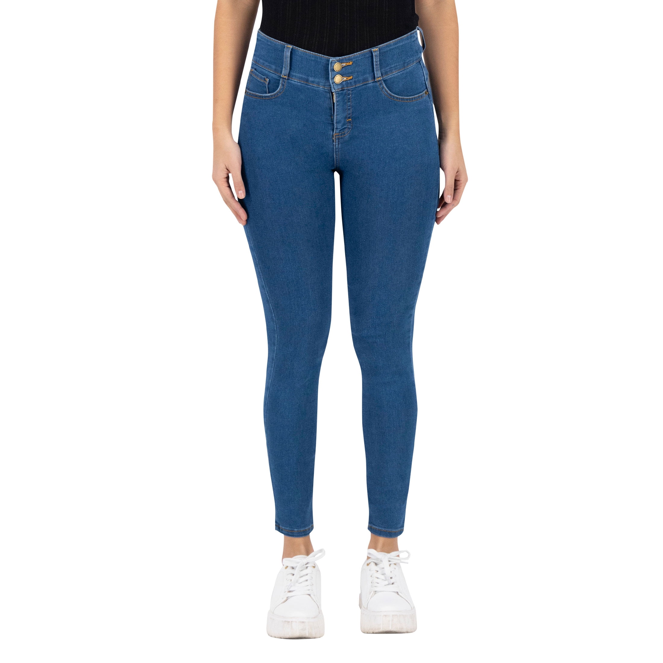 Pantalón Skinny Britos Jeans Corazón Mujer Azul 024792 | Bodega Aurrera ...