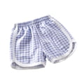 Afuyipoi Toddler Cotton Blend Checkered Dolphin Shorts（6M-7Y）, Kids ...
