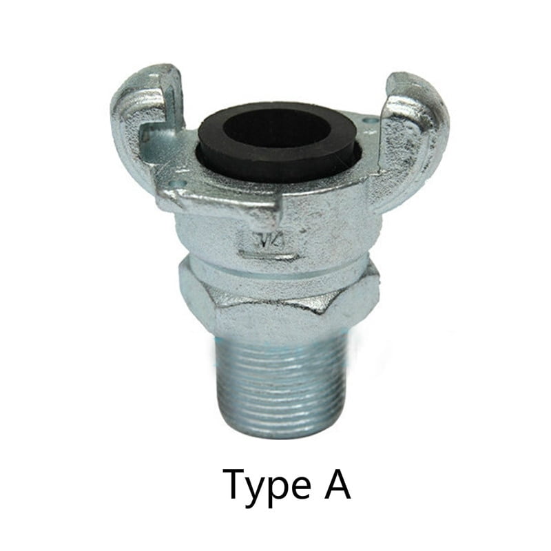 1/4 inch US Type Air Hose Coupling Claw Coupling Pneumatic Hose Double ...