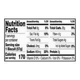 Great Value Jumbo Buttermilk Biscuits 10 oz 5 Count Flaky Baked ...